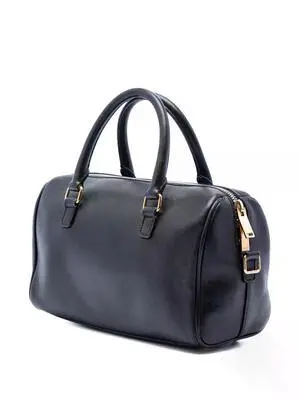 Saint Laurent Classic Duffle Satchel With Star Patchwork