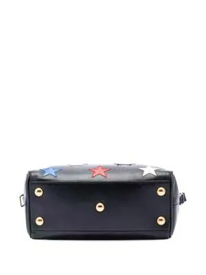 Saint Laurent Classic Duffle Satchel With Star Patchwork