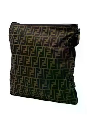 Fendi Zucca Canvas Crossbody Bag