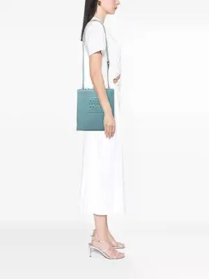 Miu Miu Madras Embossed Logo Satchel