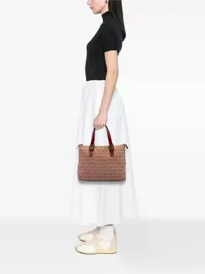 Fendi Zucchino Canvas Tote Bag