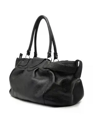 FERRAGAMO Leather Gancini Marisa Handbag