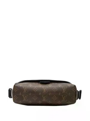 LOUIS VUITTON Monogram Macassar Magnetic Messenger Bag
