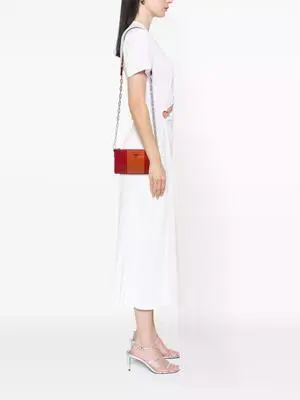 Prada Bicolor Saffiano Lux Crossbody Bag