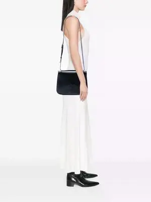 Saint Laurent Medium Spontini Crossbody Bag In Smooth Calfskin - Black
