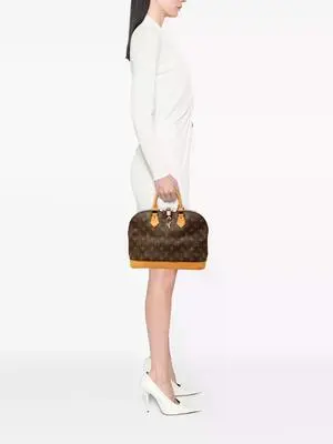 LOUIS VUITTON Monogram Alma Pm Handbag