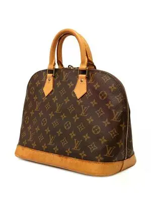 LOUIS VUITTON Monogram Alma Pm Handbag
