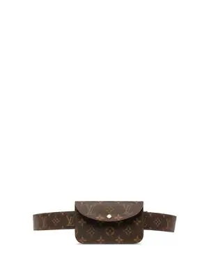 LOUIS VUITTON Monogram Canvas Belt Bag - Brown