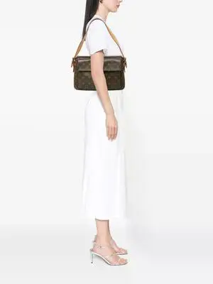 LOUIS VUITTON Monogram Viva Cite Gm Shoulder Bag - Brown