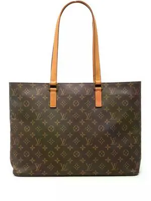 LOUIS VUITTON Monogram Luco Tote Bag - Brown