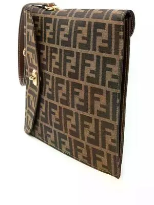 Fendi Zucca Canvas Handbag
