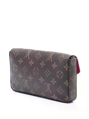 LOUIS VUITTON Monogram Pochette Felicie Crossbody Bag - Brown