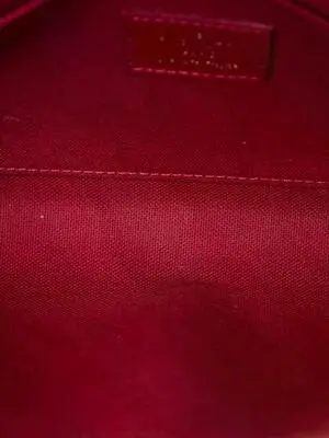 LOUIS VUITTON Monogram Pochette Felicie Crossbody Bag - Brown