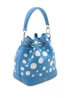 LOUIS VUITTON Yayoi Kusama Monogram Giant Empreinte Infinity Dots Nano Noe Bucket Bag
