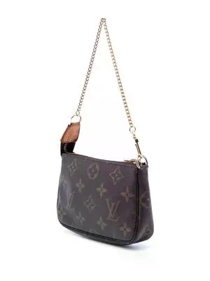 LOUIS VUITTON Monogram Mini Pochette Accessoires Handbag