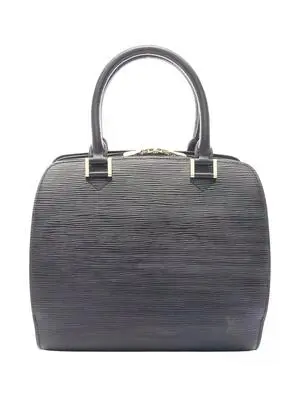 LOUIS VUITTON Epi Pont Neuf Pm Handbag - Black