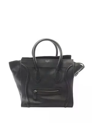 Celine Mini Luggage Tote Bag - Black
