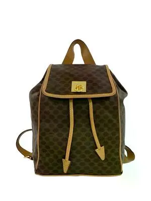 Celine Macadam Backpack - Brown