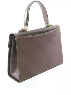 Burberry Leather Top Handle Satchel