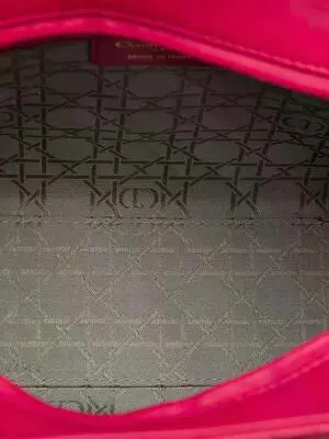 Dior Lambskin Cannage Lady Satchel - Pink