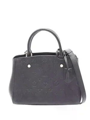 LOUIS VUITTON Montaigne Bb Satchel - Black