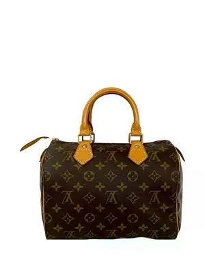 LOUIS VUITTON Monogram Speedy 25 Boston Bag