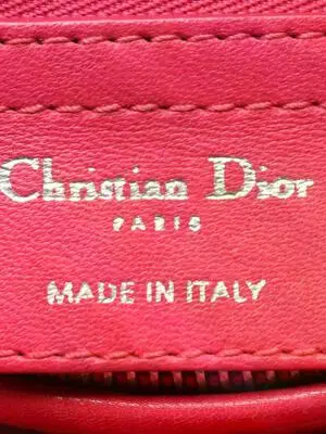 Dior Lambskin Cannage Lady Satchel - Pink
