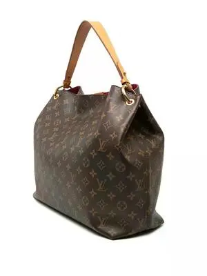LOUIS VUITTON Monogram Graceful Mm Shoulder Bag - Brown