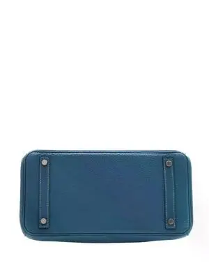 Hermès Birkin 30 Togo Leather Handbag - Blue