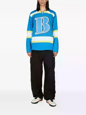 BETTER GIFT SHOP Hockey Logo-patch Colourblock T-shirt