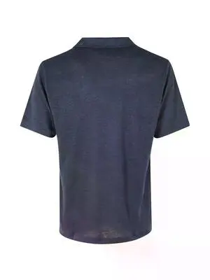 MC2 SAINT BARTH Fraser Linen T-shirt - Blue