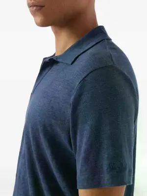 MC2 SAINT BARTH Fraser Polo In Pure Linen