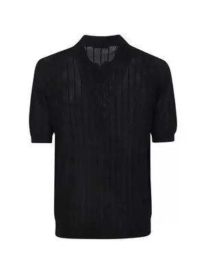 CRUCIANI Open-knit T-shirt