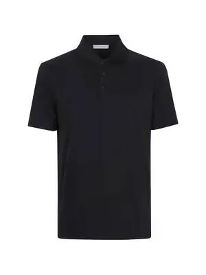 CRUCIANI Short-sleeve Polo Shirt - Blue