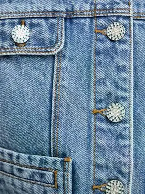 MORGAN Cropped Denim Gilet