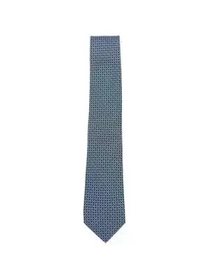 FERRAGAMO Chicca Gancini-pattern Tie