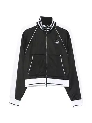 Amiri Logo-embroidered Zip-up Sweatshirt