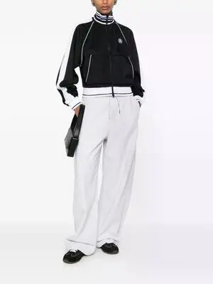 Amiri Logo-embroidered Zip-up Sweatshirt