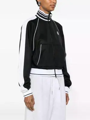 Amiri Logo-embroidered Zip-up Sweatshirt