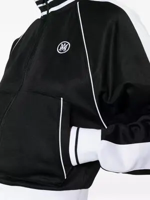 Amiri Logo-embroidered Zip-up Sweatshirt