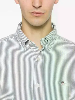 Gant Striped Short-sleeve Shirt