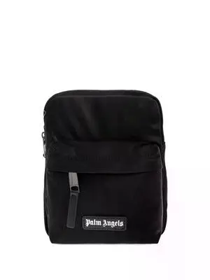 Palm Angels Logo Patch Messenger Bag