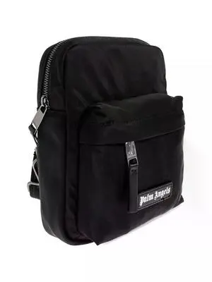 Palm Angels Logo Patch Messenger Bag