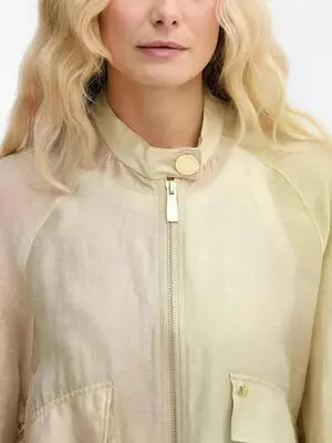 LOLA CASADEMUNT Logo Plaque Zip-up Bomber Jacket