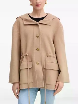 Luisa Spagnoli Vicinato Hooded Drawstring Coat