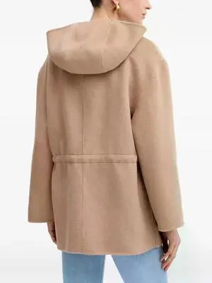 Luisa Spagnoli Vicinato Hooded Drawstring Coat