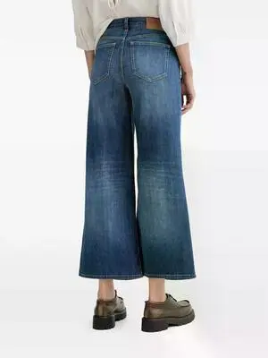 Marc O'polo Faded Wide-leg Jeans