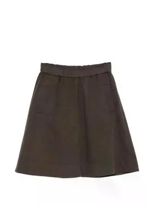 Marc O'polo A-line Mini Skirt - Brown
