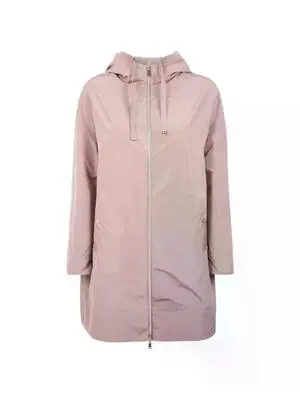 Herno Hooded Drawstring Jacket - Pink