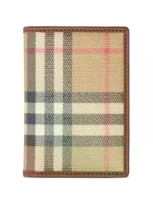 Burberry Check Passport Holder